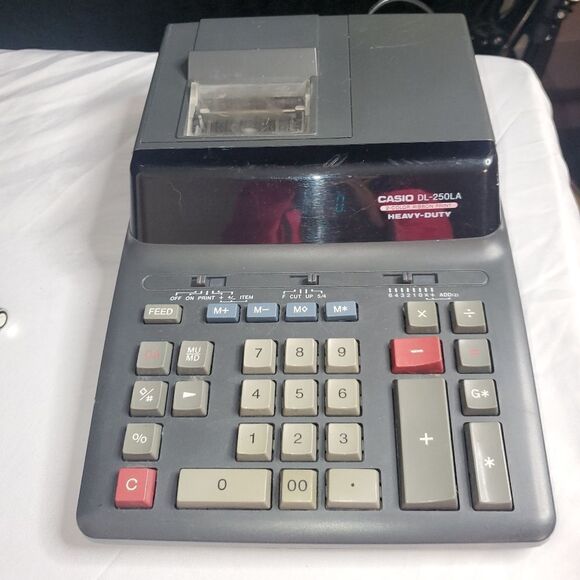Casio | Other | Casio Heavy Dutydl25lagyb Electronic Calculator | Poshmark